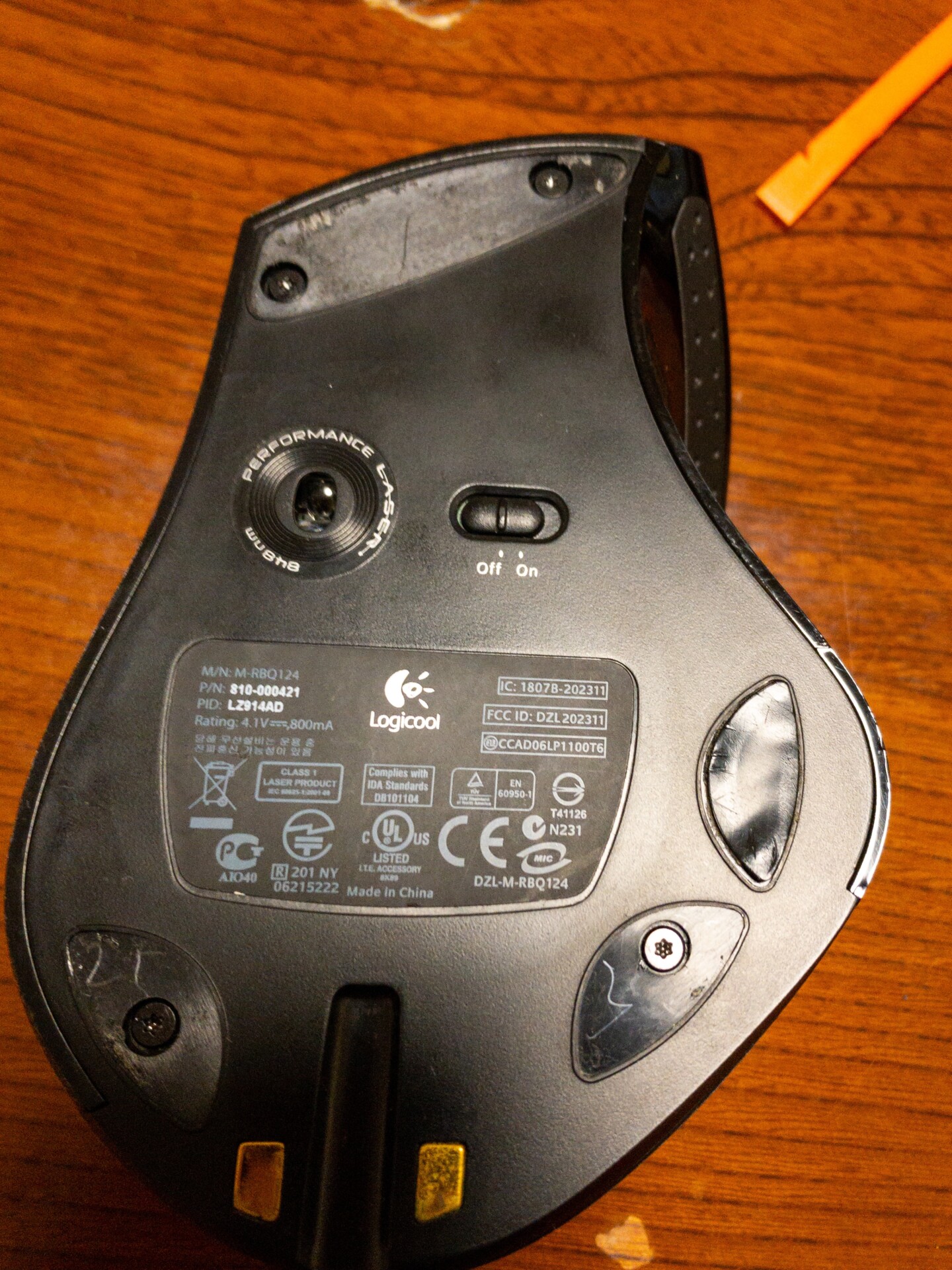 ハードオフのジャンクコーナーから救出「Logicool MX-Revolution」（M-RBQ124） | @SELF